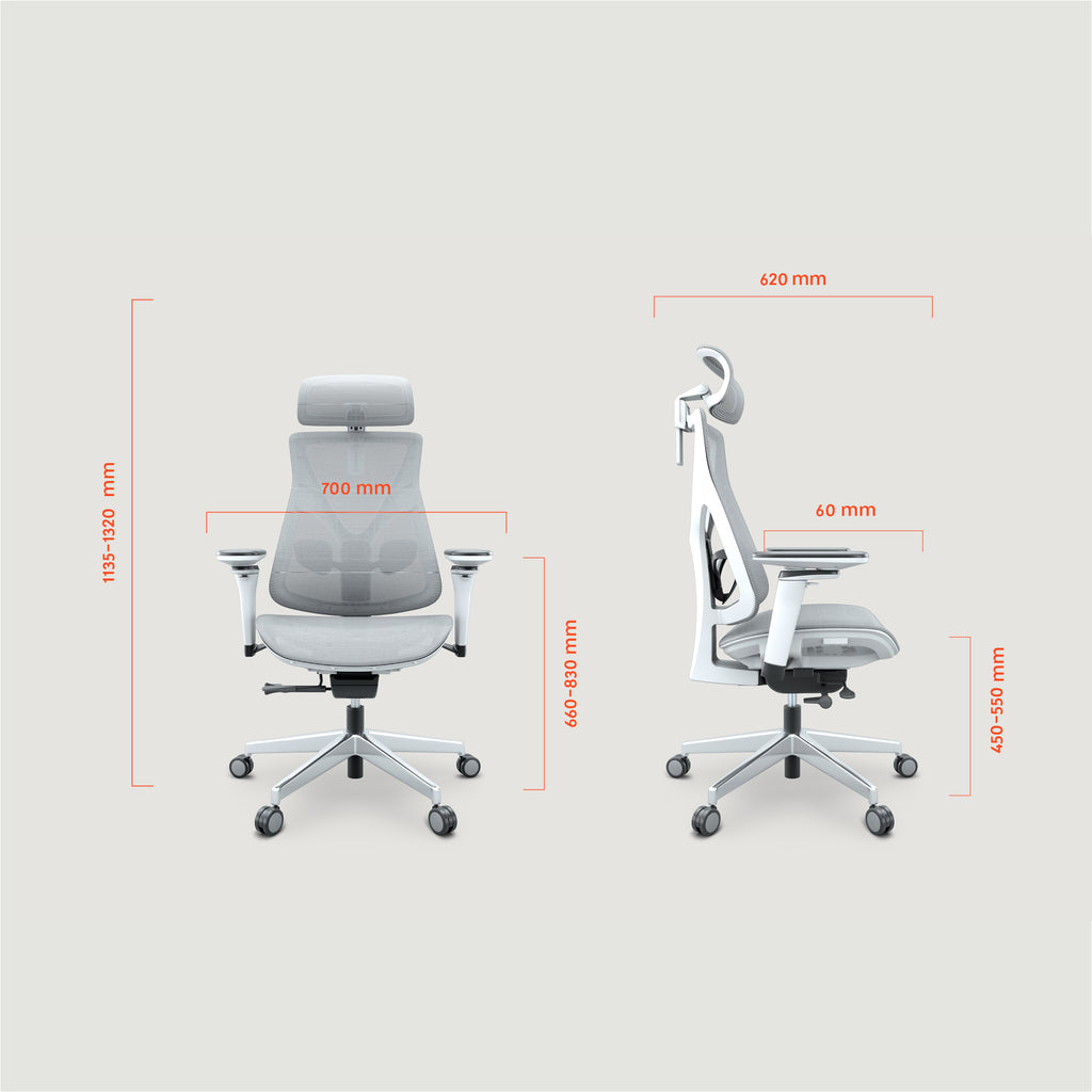 Mylo Pro Chrome Grey - newtons